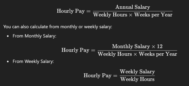 Free Salary to Hourly Calculator Online - calculator.net.cn